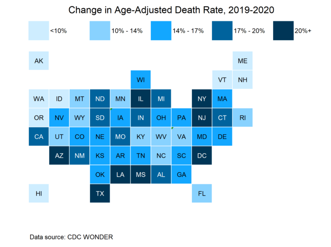 Mortality Nuggets: Videos on Death Numbers, Ranking Table for States ...